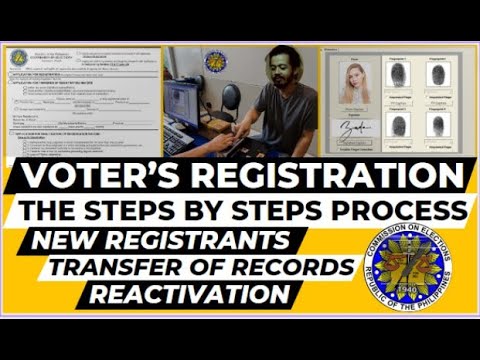 VOTER REGISTRATION 2024, THE STEP BY STEP PROCESS || FOR NEW ...