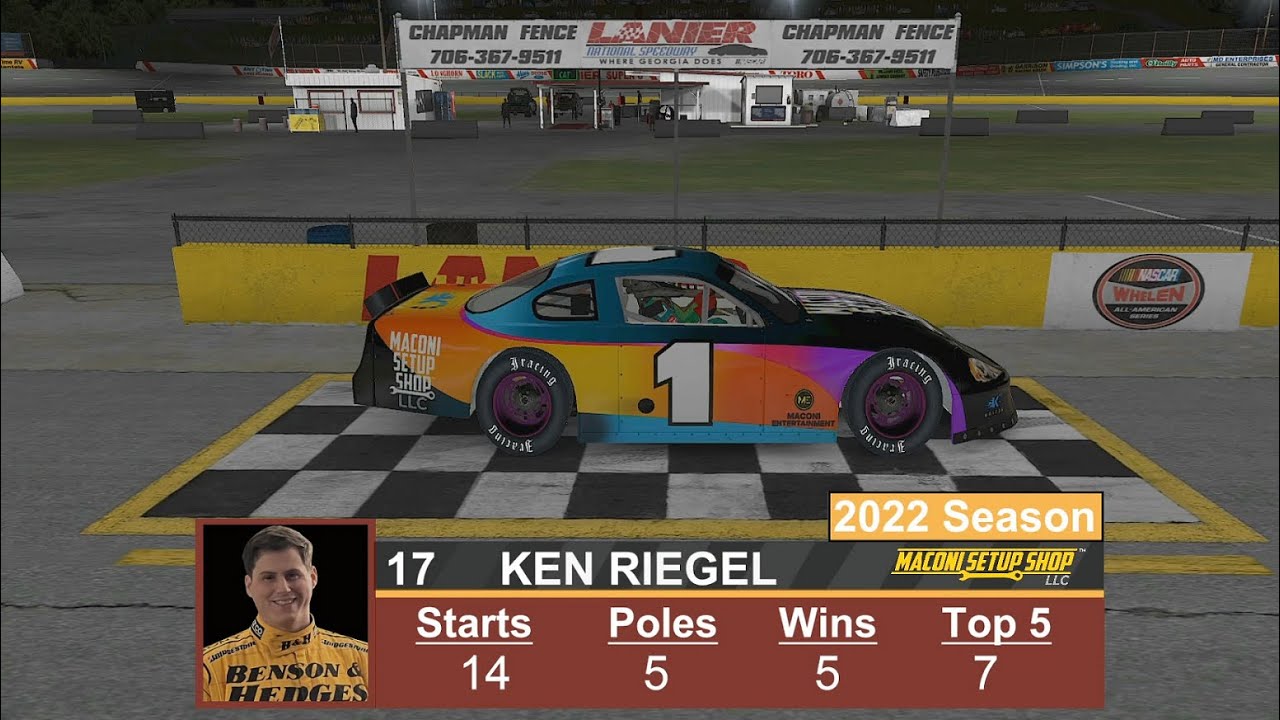 Late Model [Open Setup] at Lanier National Speedway 10/18/22 - YouTube