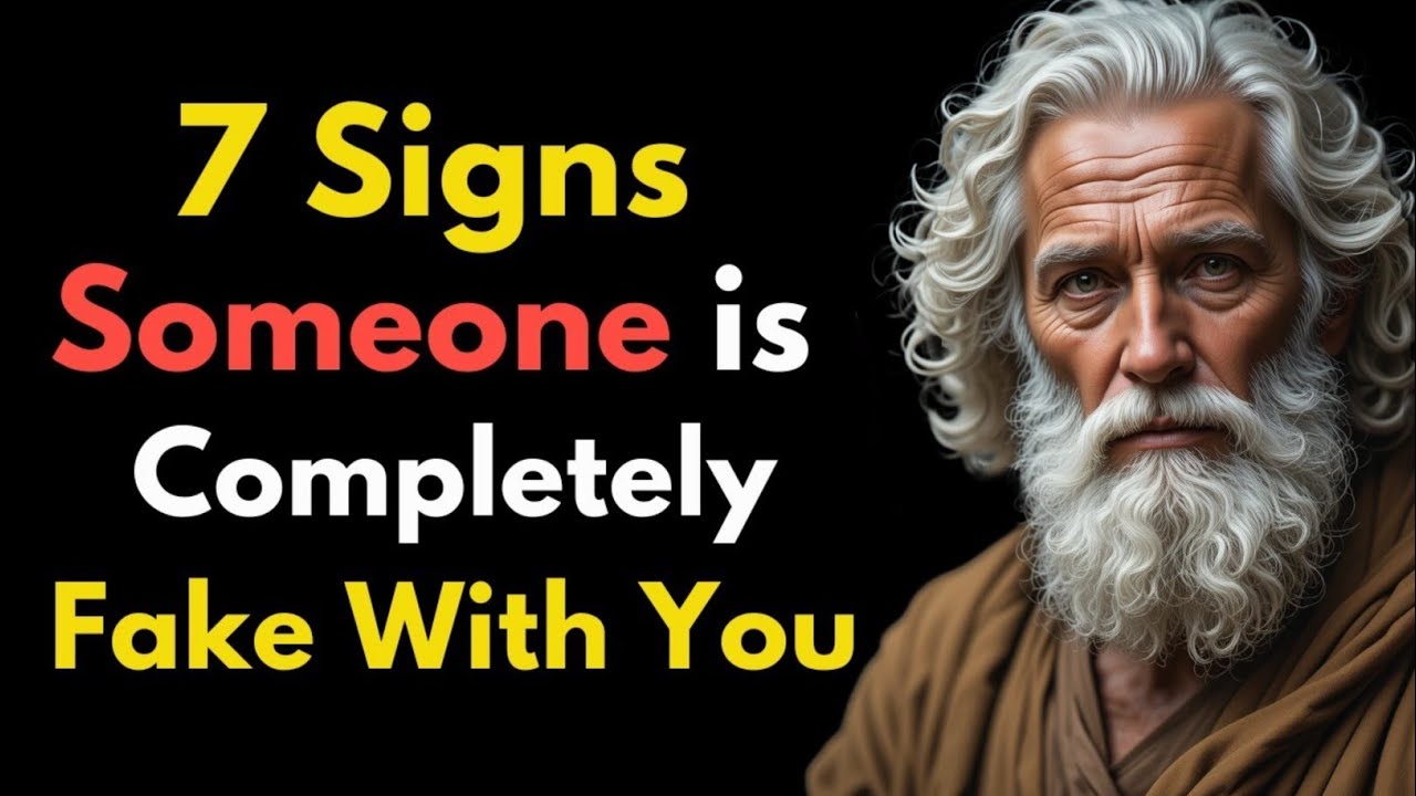 10 Signs You're Dealing With a Fake Person | Life Lessons & Wisdom for ...