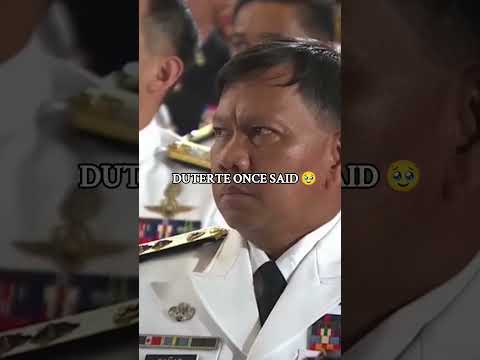 DUTERTE once said #duterte - YouTube