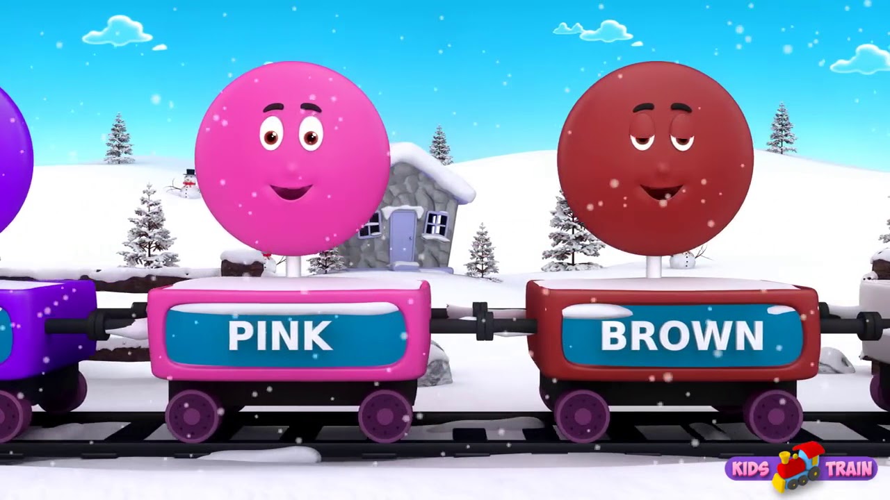 Learn Colors with the Color Train for Children - YouTube