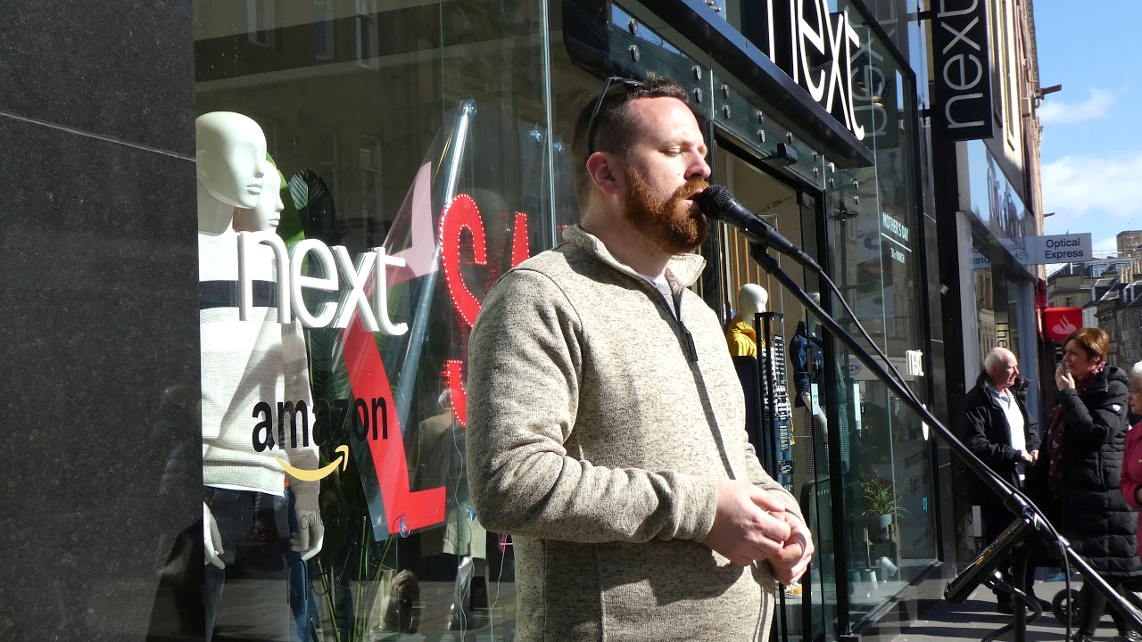 Video 3 The Opera Guy Singing On The High Street Perth Perthshire ...