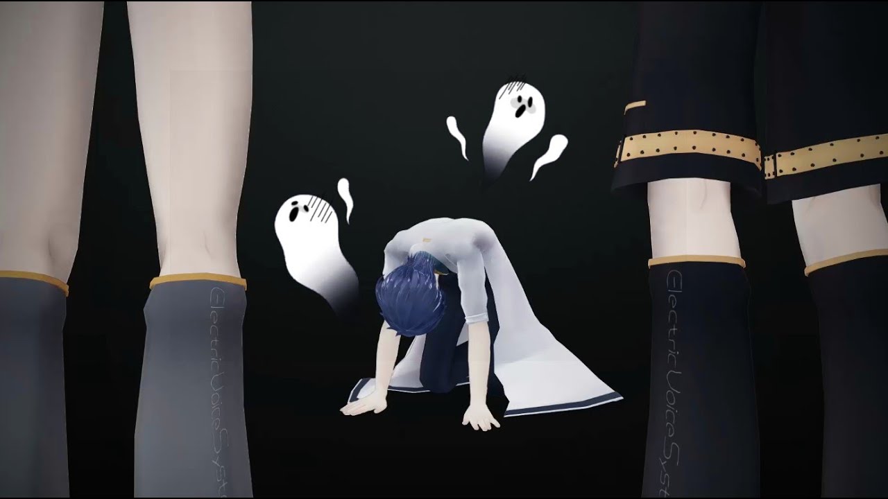 [MMD Talkloid] Rin and Len ruin KAITO's first talkioid skit - YouTube