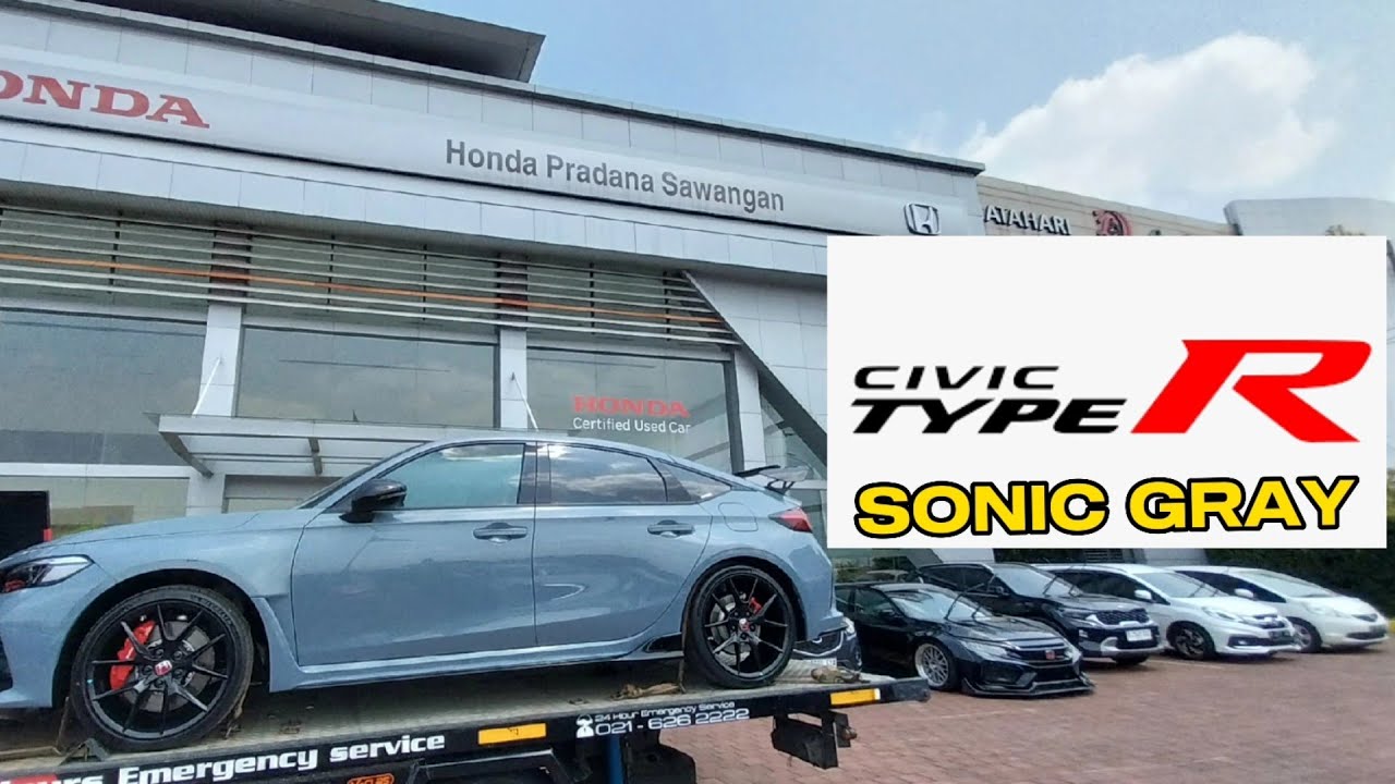 CIVIC TYPE R SONIC GRAY - FL5 SERIES 2023 - YouTube