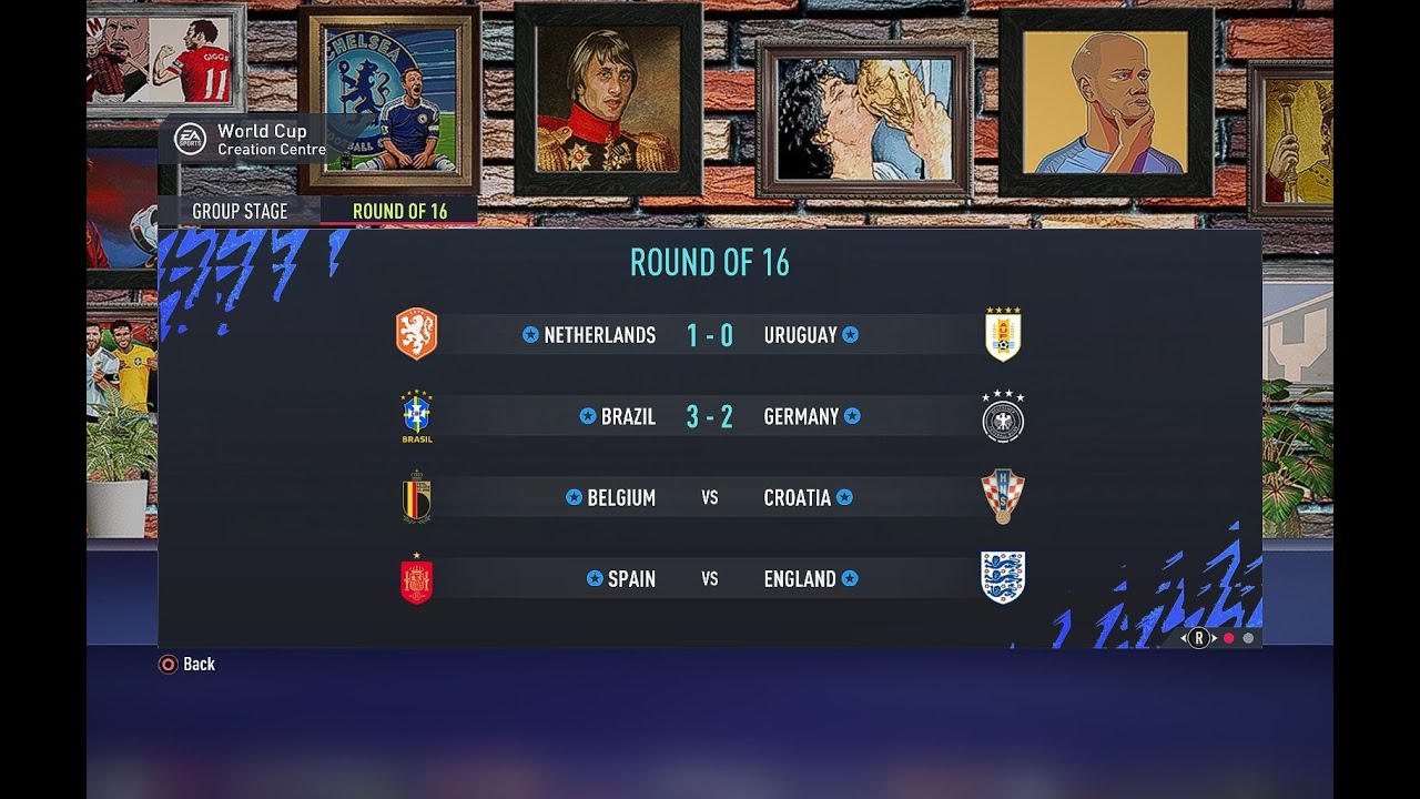 FIFA 22: Legends World Cup: Shadowboy 32's Big Classic Mod: Round of 16 ...