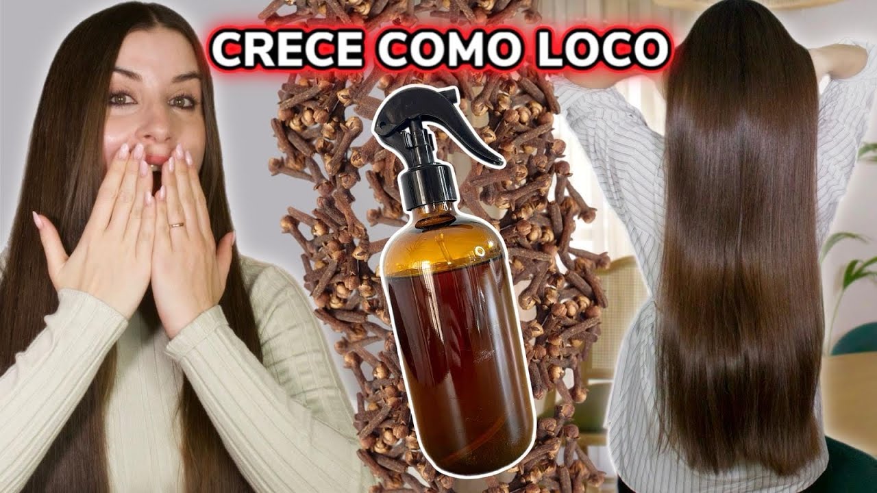 COMO HACER QUE TE CREZCA EL PELO RÁPIDO! evita la caida - YouTube