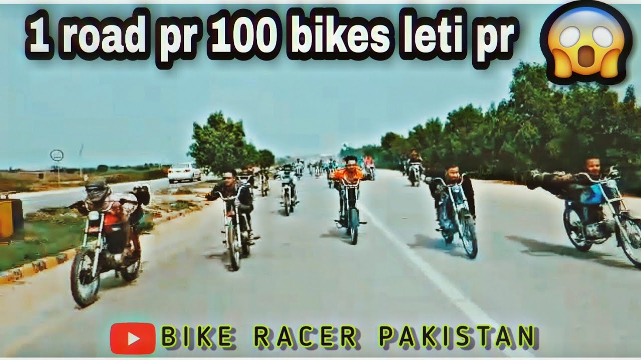 Karachi Riders | Bike Riding at Highway | Must Watch | BIKE RACER ...