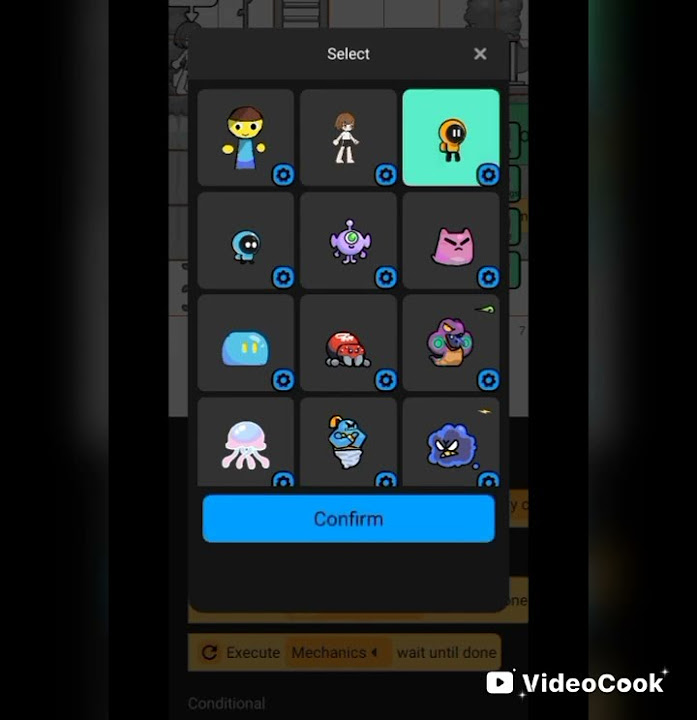 как сделать появление за разных персонажей в Julian Julian's Editor - YouTube