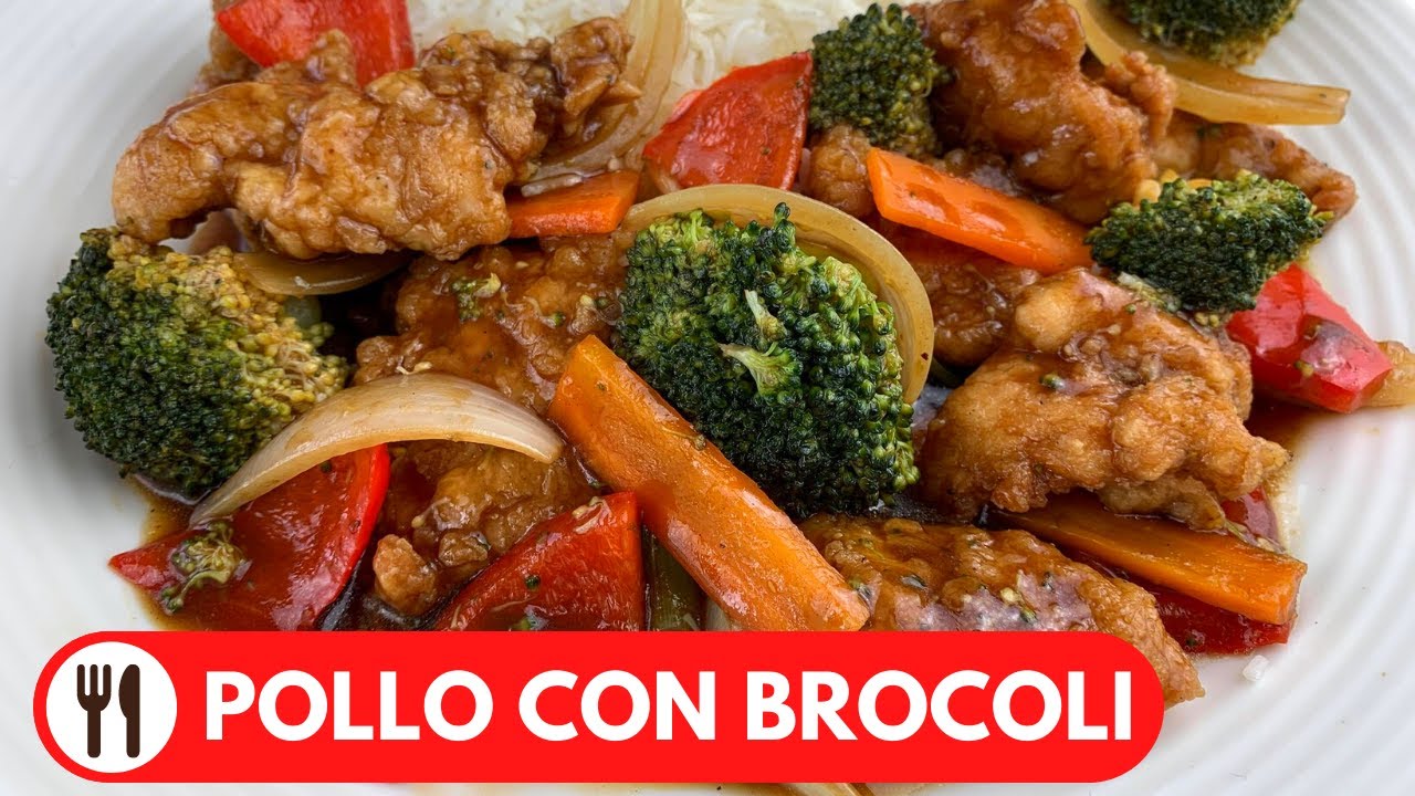 🇵🇪 POLLO CON BROCOLI | COMIDA CHIFA DELICIOSA - YouTube