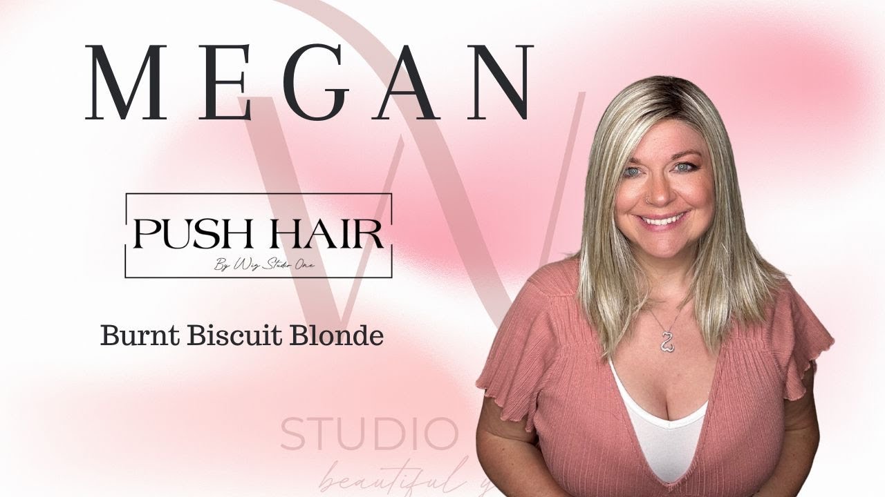 Push Hair | MEGAN Wig Review | Burnt Biscuit Blonde R - YouTube