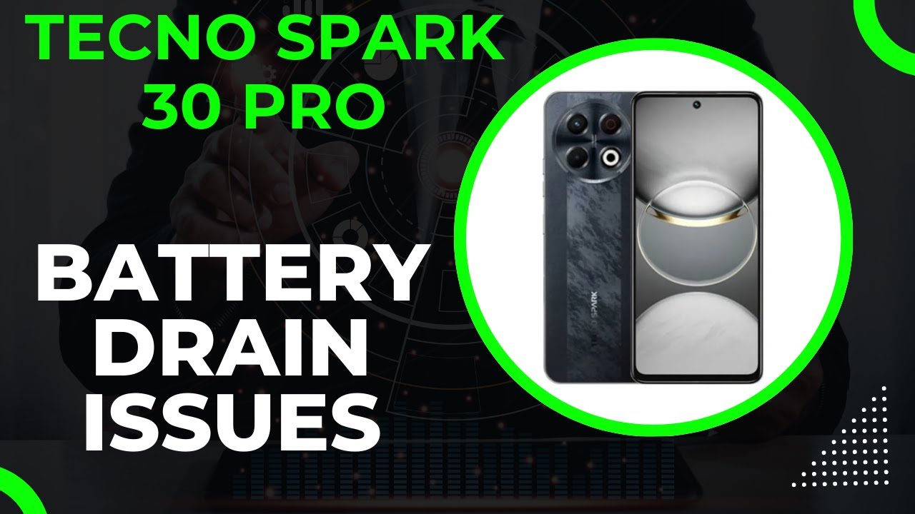 Tecno Spark 30 pro Battery Drain issue Fix battery drain fast || Solve ...
