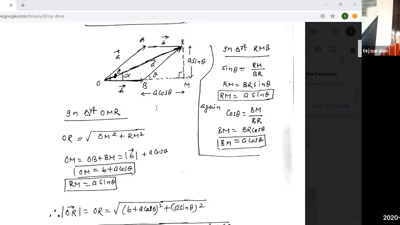 VECTOR RESULTANT PART 1,BY TURNING POINT INSTITUTE - YouTube