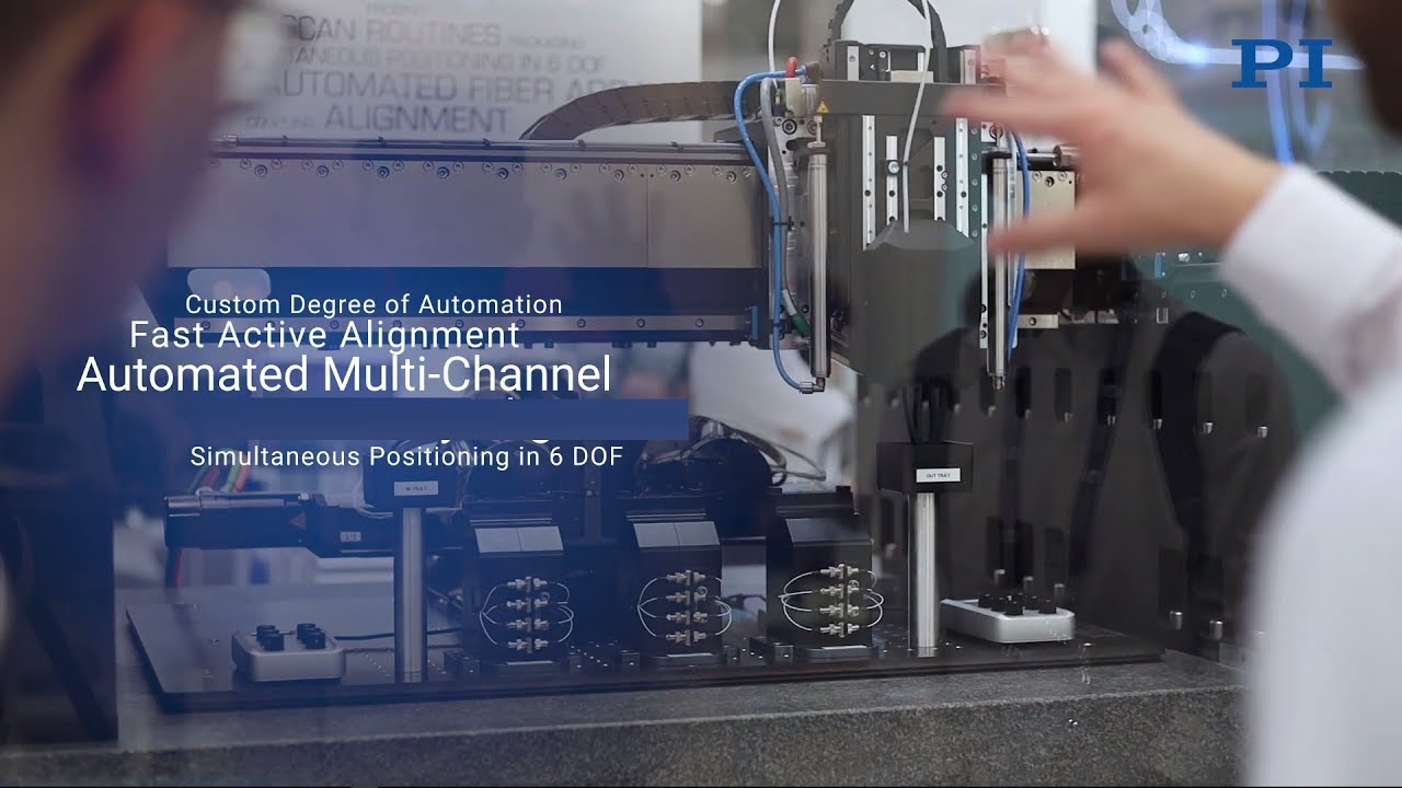 PI Gantry System, Motion and Automation Technologies shown at laser and ...