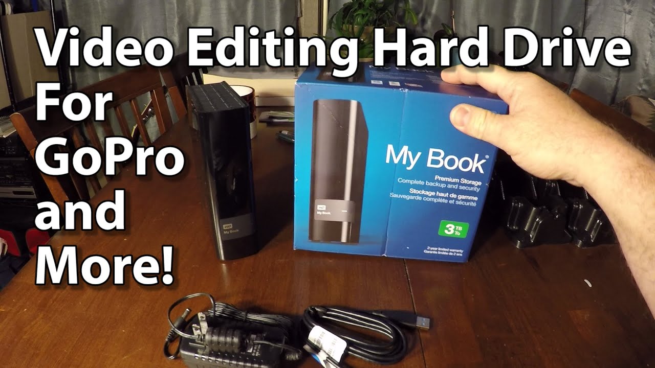 Favorite Video Editing Hard Drive - Western Digital MyBook USB3 - YouTube
