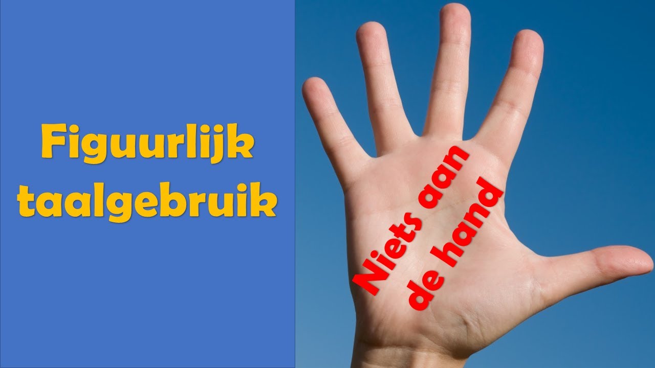 Spreekwoorden, uitdrukkingen en gezegden - Figuurlijk taalgebruik - YouTube