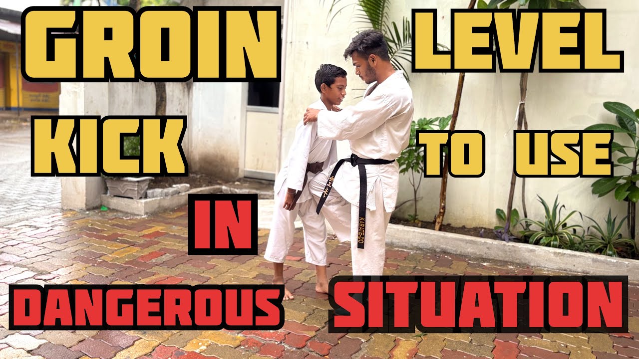 GROIN LEVEL KICKS TO USE IN DANGEROUS SITUATIONS. - YouTube