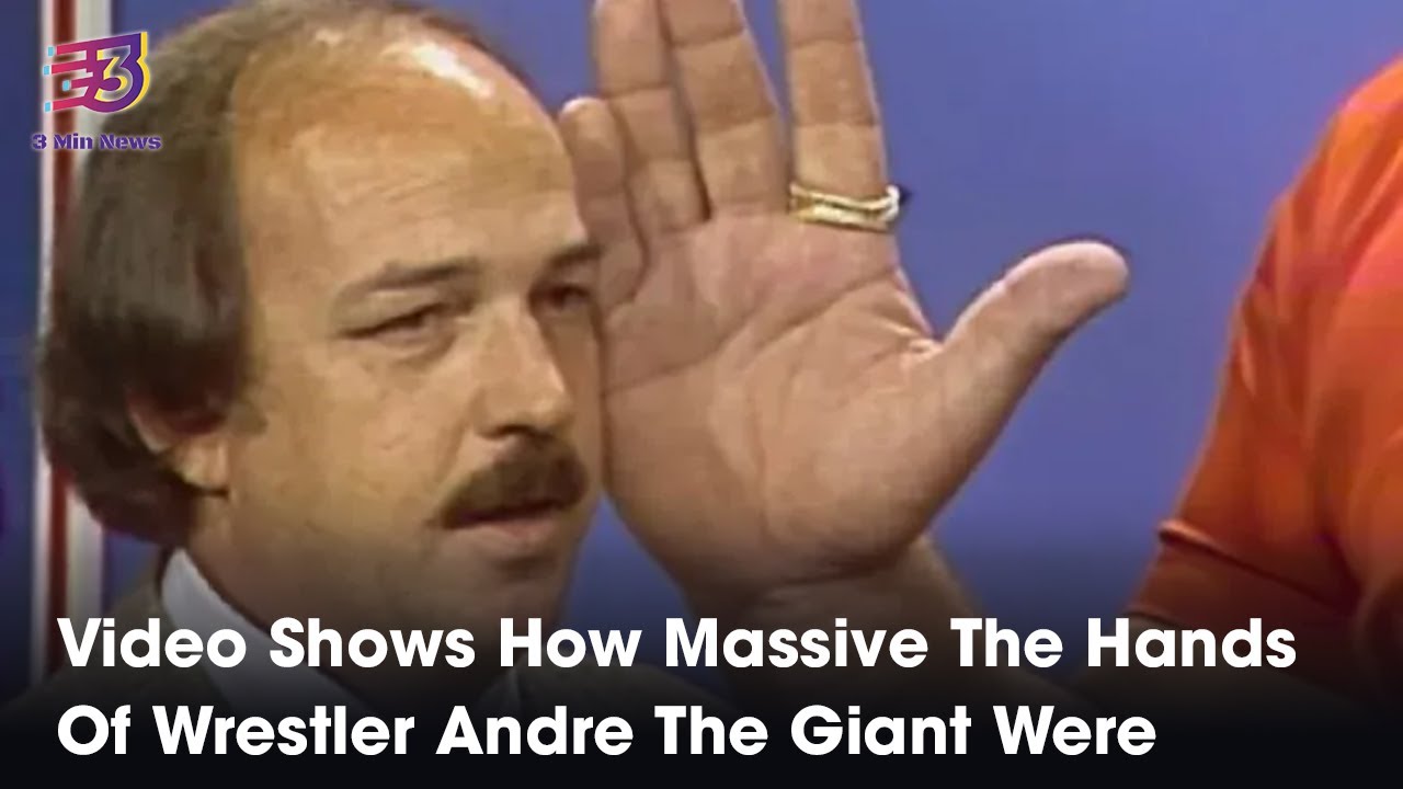 Andre El Manos Gigantes Andre The Big Giant Hands Displayed | TikTok