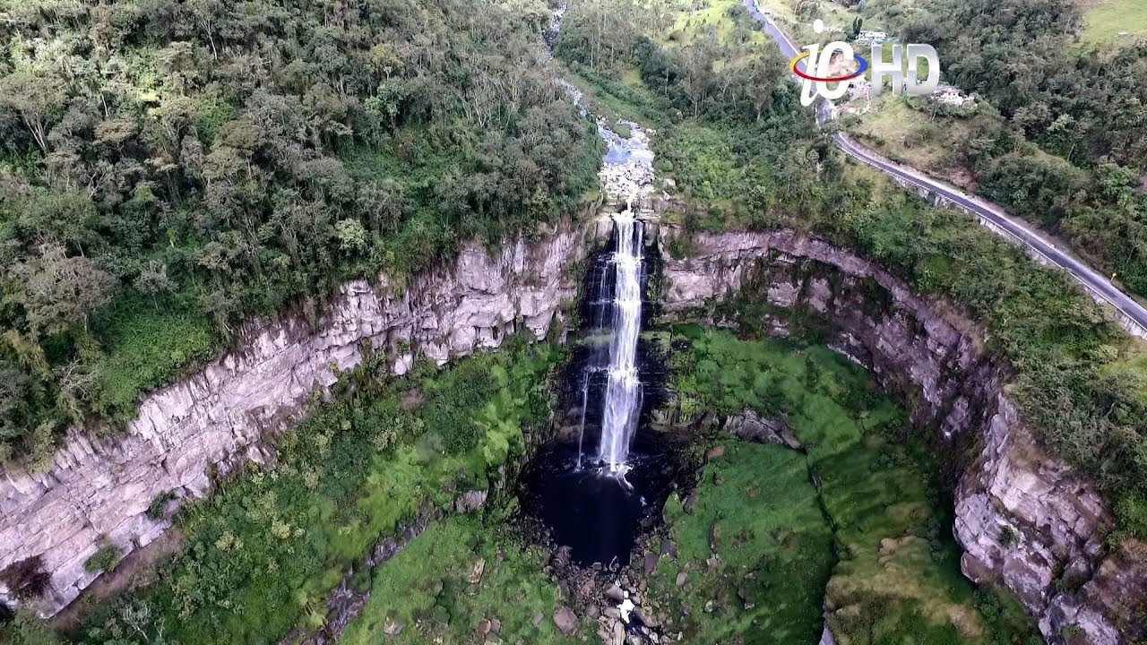 La Belleza Del Salto Del Tequendama Desde Un Dron Youtube