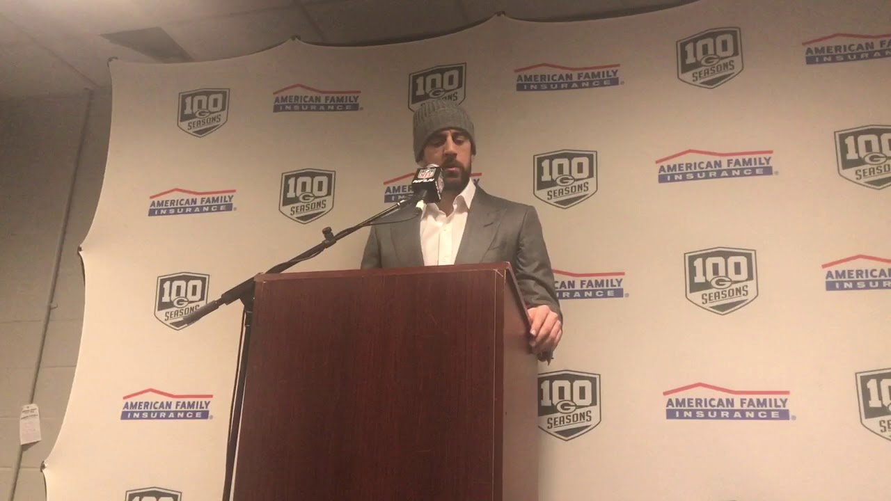 12/23/2018: Aaron Rodgers post-game press conference - YouTube