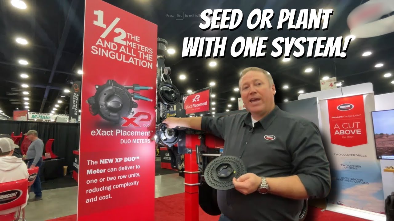 One Meter, Two Row Units — Bourgault's NEW XP DUO Meter - YouTube