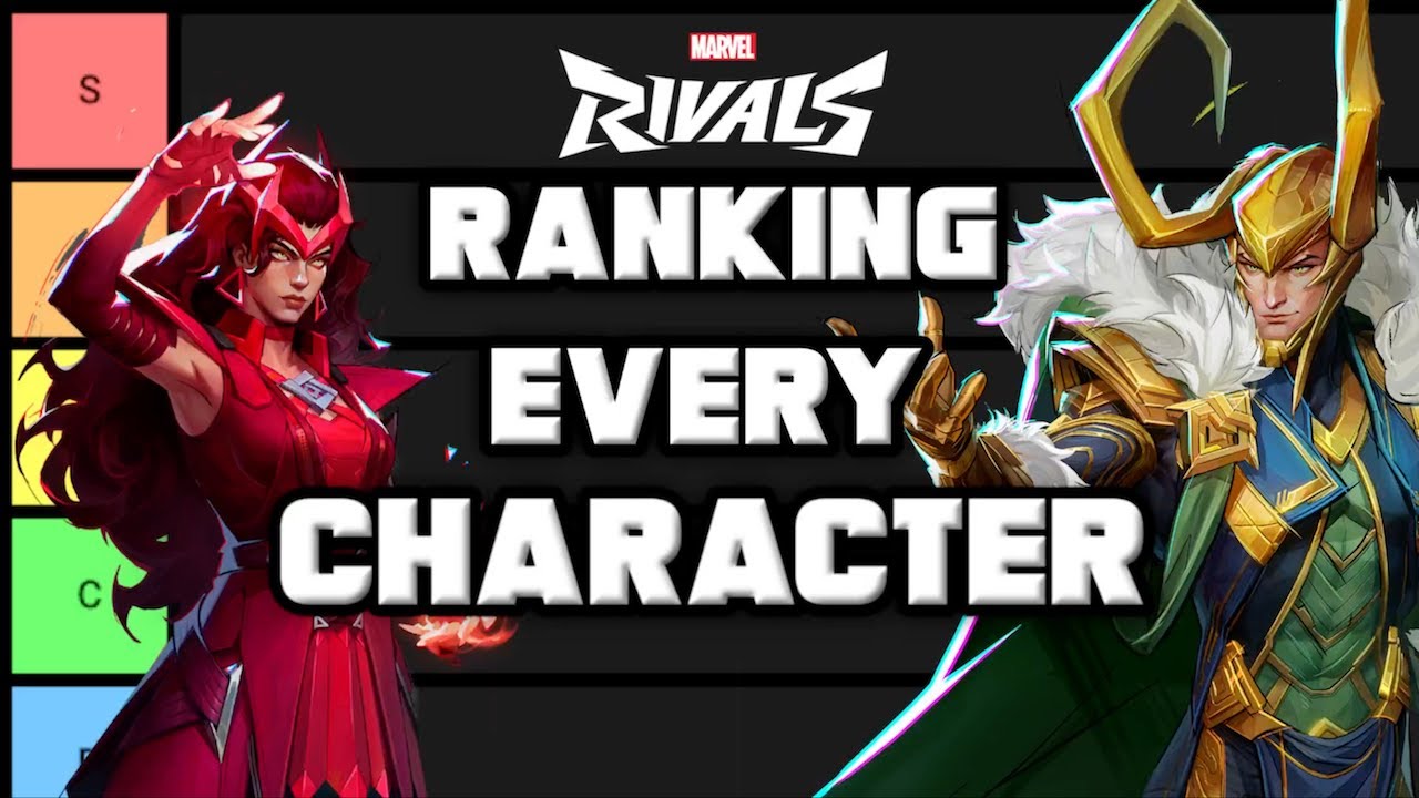 Ranking EVERY Character in MARVEL RIVALS - YouTube