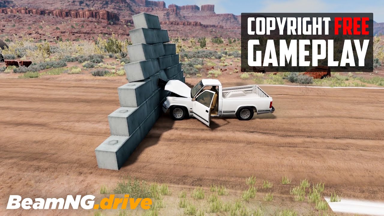BeamNG Drive Campaign Mission - Free to use | No Copyright Gameplay ...