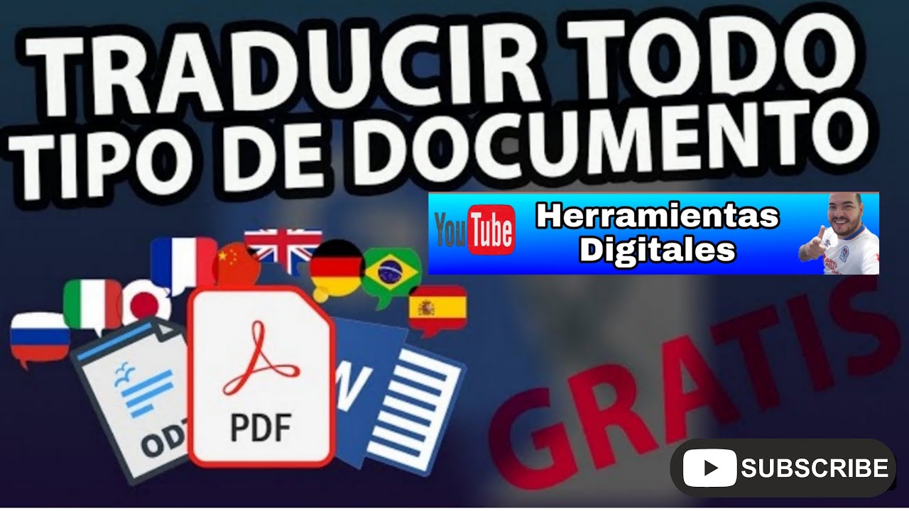 COMO TRADUCIR DOCUMENTOS DIFERENTES FORMATOS// DE INGLÉS A ESPAÑOL ...