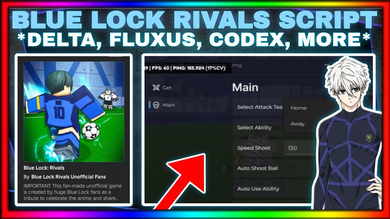 [New]⚽Blue Lock: Rivals Script Pastebin AutoShoot Ball, Infinite ...