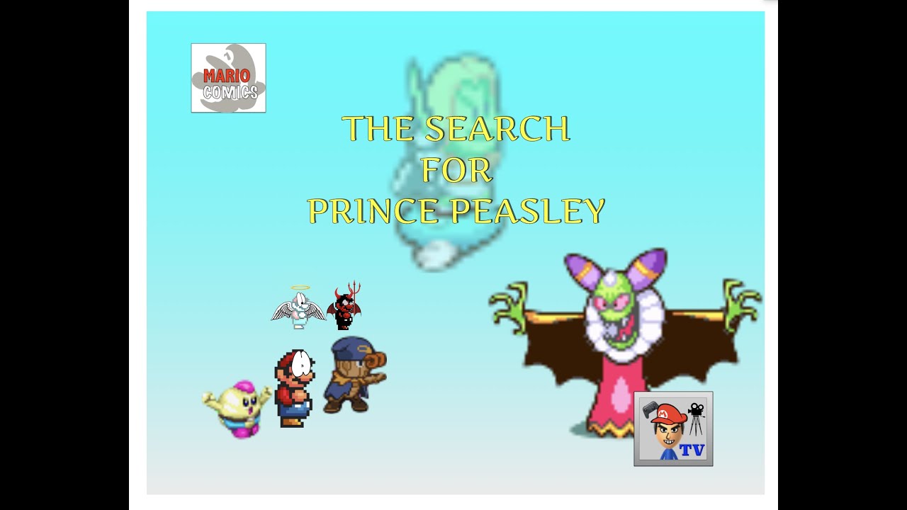 Mario Comics: The Search for Prince Peasley - ericfortesTV - YouTube