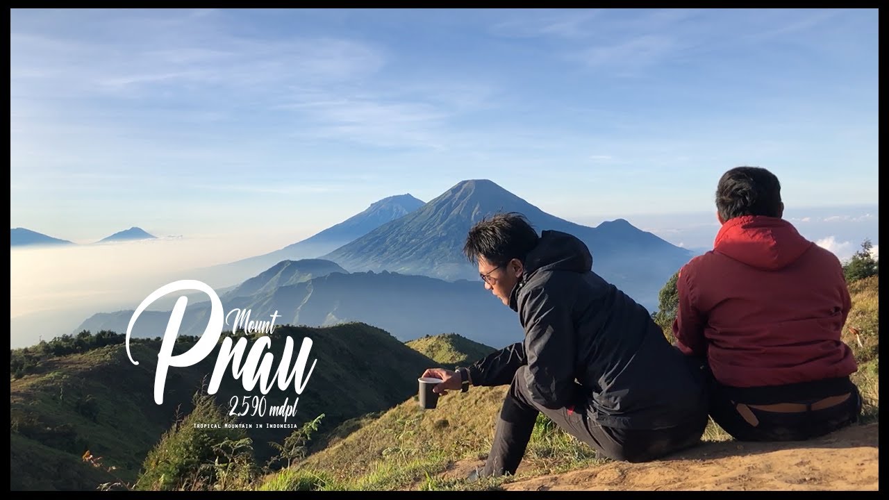 Tropical Mountain Top View | Mount Prau Indonesia - YouTube