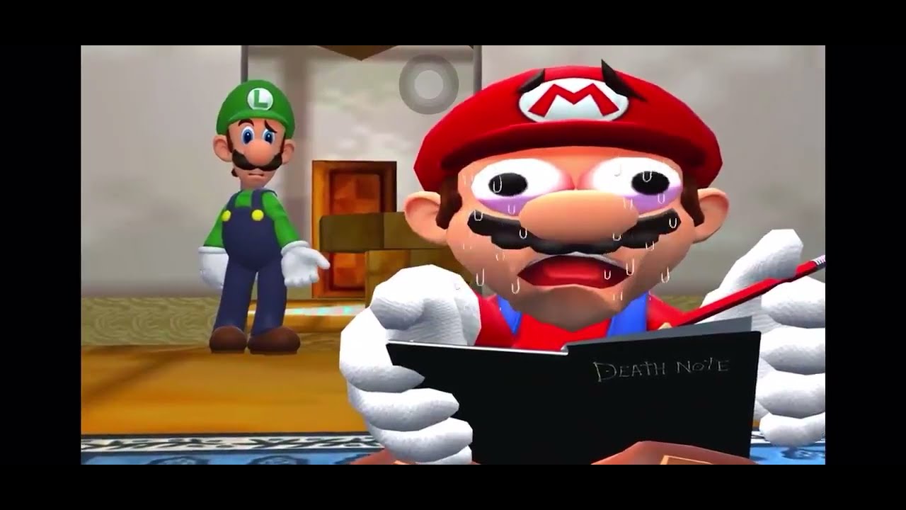 SMG4: If Mario Was In... Death Note - YouTube