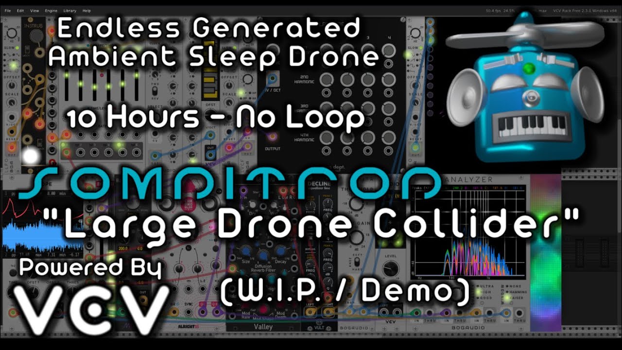 "Large Drone Collider" - SomniTron SleepTones - Demo - YouTube