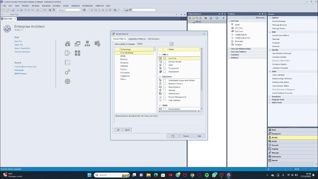 Tutorial Install Sparx System Enterprise Architect Serta Contohnya ...