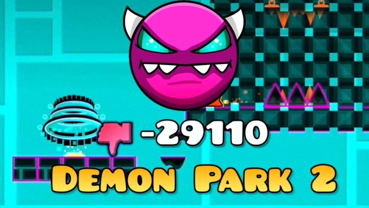 Demon Park 2 - 100% | medium demon | mobile | Geometry dash - YouTube