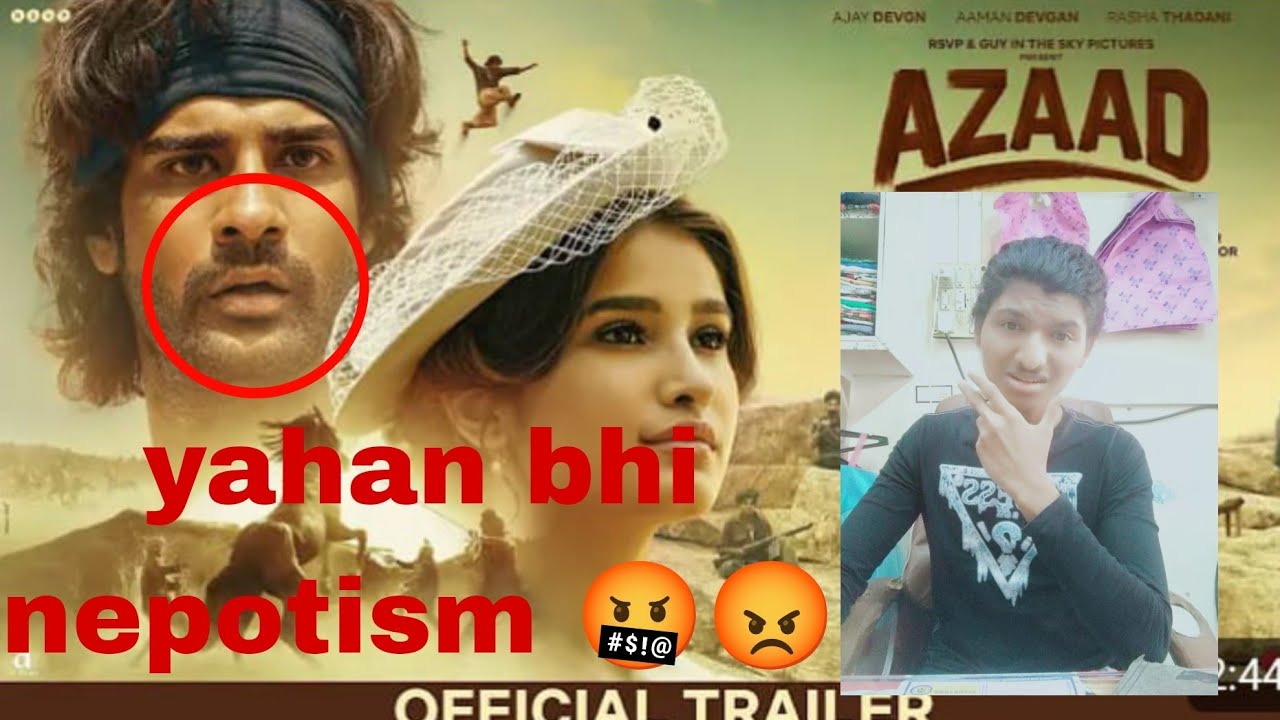 Azad movie trailer review 😔😔 - YouTube