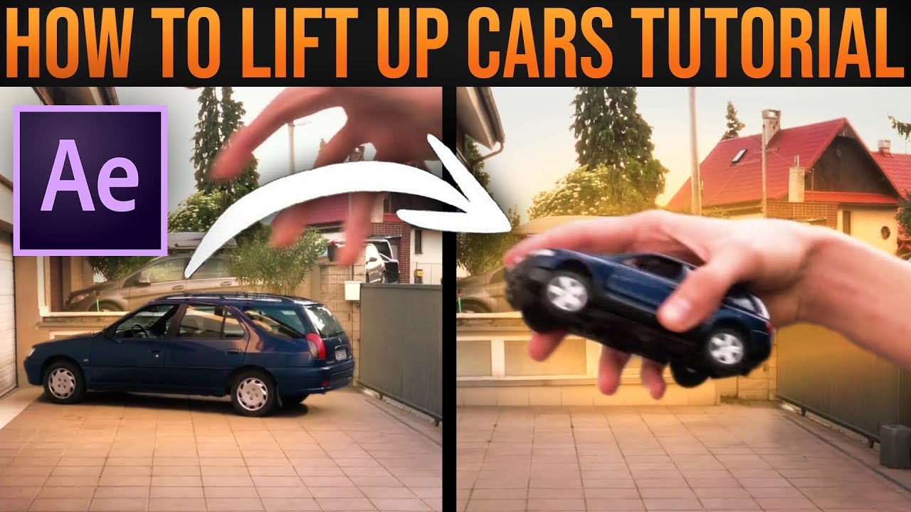 GRAB CAR with HAND (Zach King Style)│After Effects VFX Tutorial - YouTube