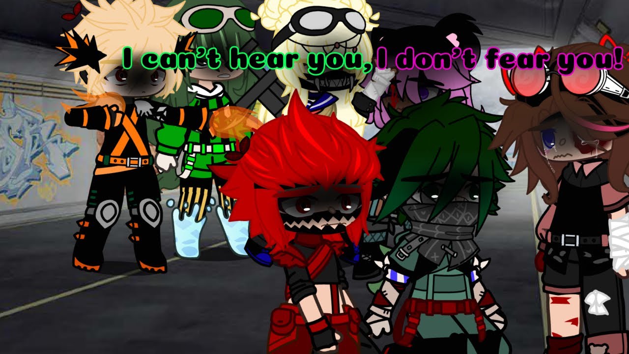 I can’t hear you, I don’t fear you!|MHA|Villain Uraraka|Uraraka Angst💔 ...