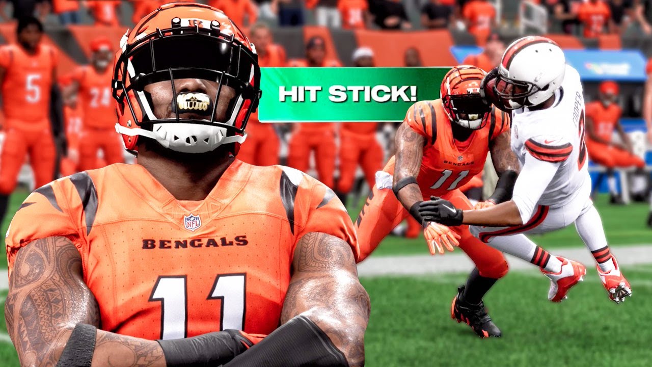 Madden 25 Superstar Mode: CLUTCH Hit Sticks vs Rival Browns - YouTube