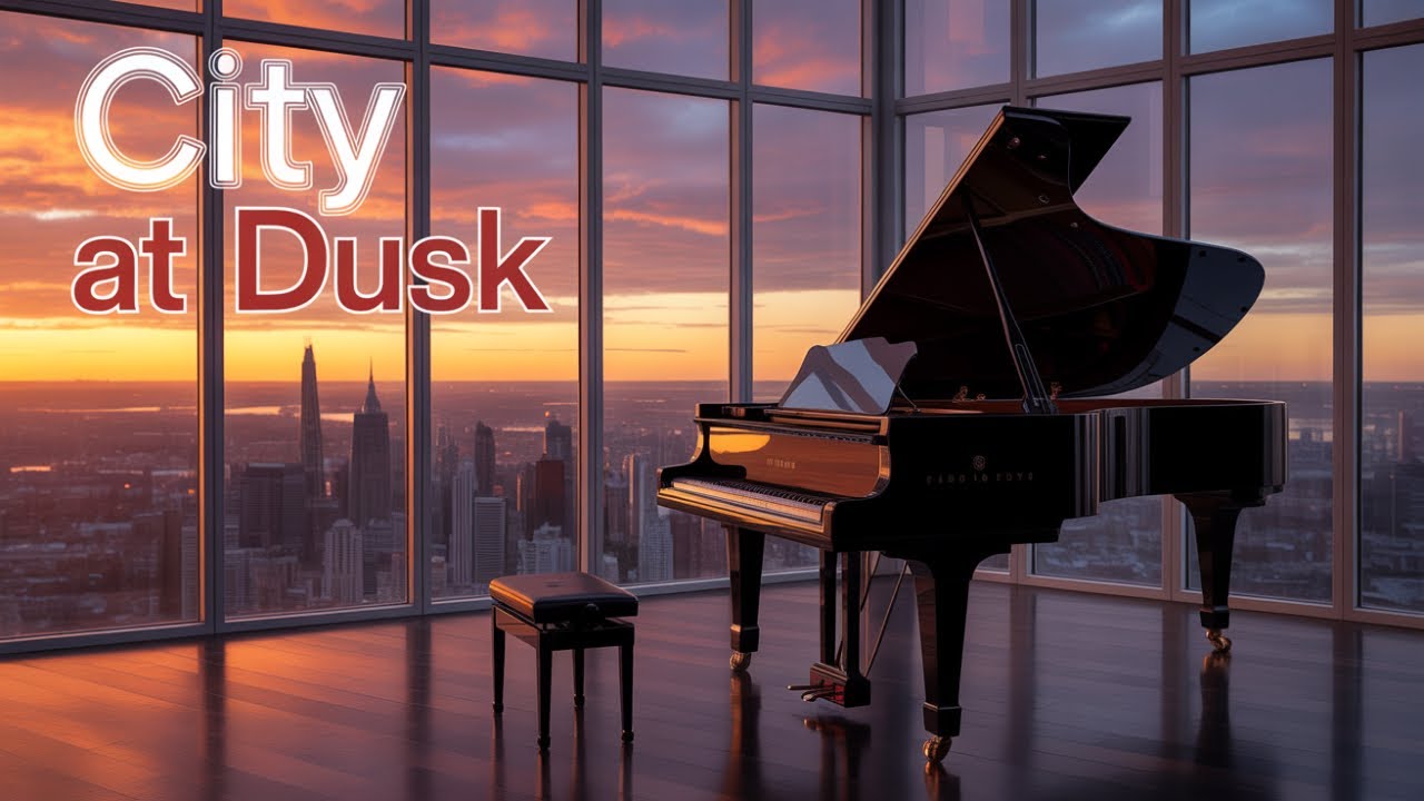 Twilight Lounge Piano – Jazz Reflections Above Manhattan - YouTube