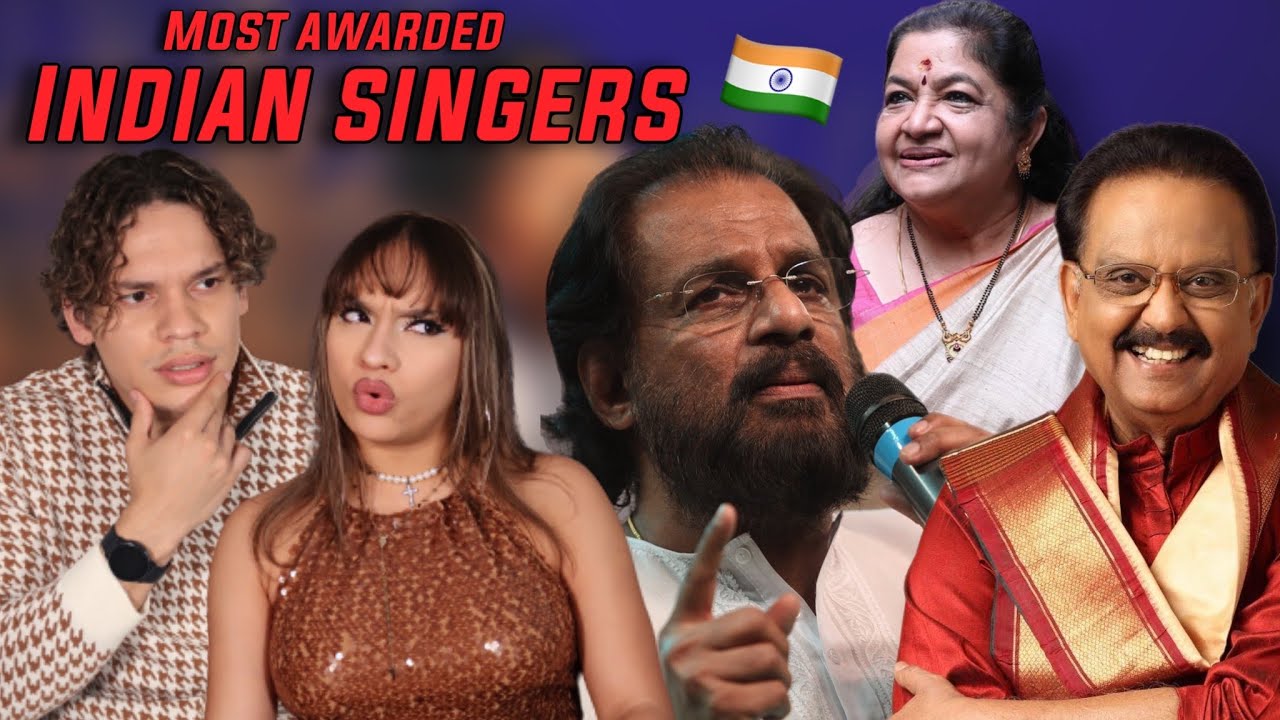 Waleska & Efra react to Top 10 Most Awarded Indian Singers EVER! - YouTube