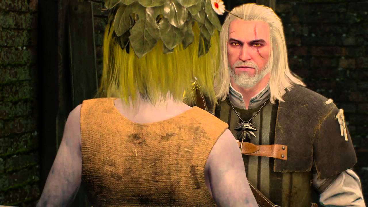 The Witcher 3 - Little Sarah Wants To Play! (Dialogue Highlight No.2 ...