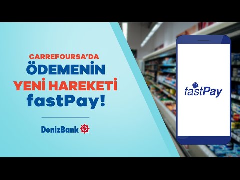 CarrefourSA'da ödemenin yeni hareketi fastPay!