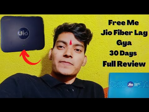 Free Jio Fiber Installation😱 Full Process || Jio Fiber 30 Days Free ...
