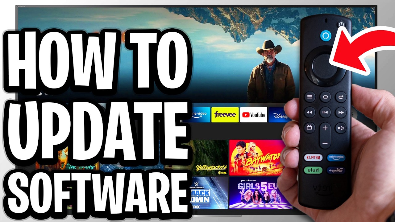 How To Update Software On Amazon Fire TV Stick - Full Guide - YouTube