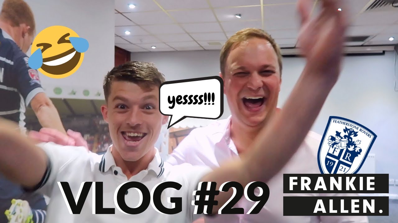 HE WENT VIRAL!!! 😆🙌🏼 VLOG 29: Featherstone 🏉 | Frankie Allen - YouTube