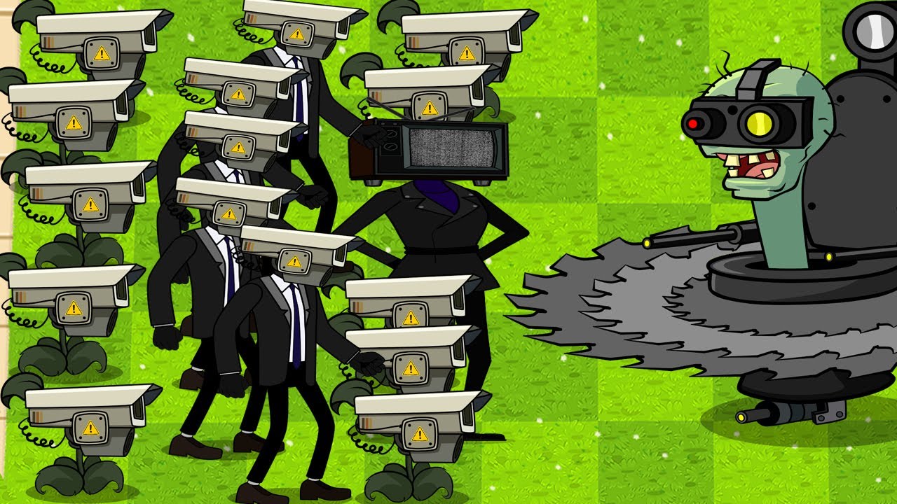 New Woman TV Man,And Camera Man,Plant Camera Vs All BossZombie Skibidi ...