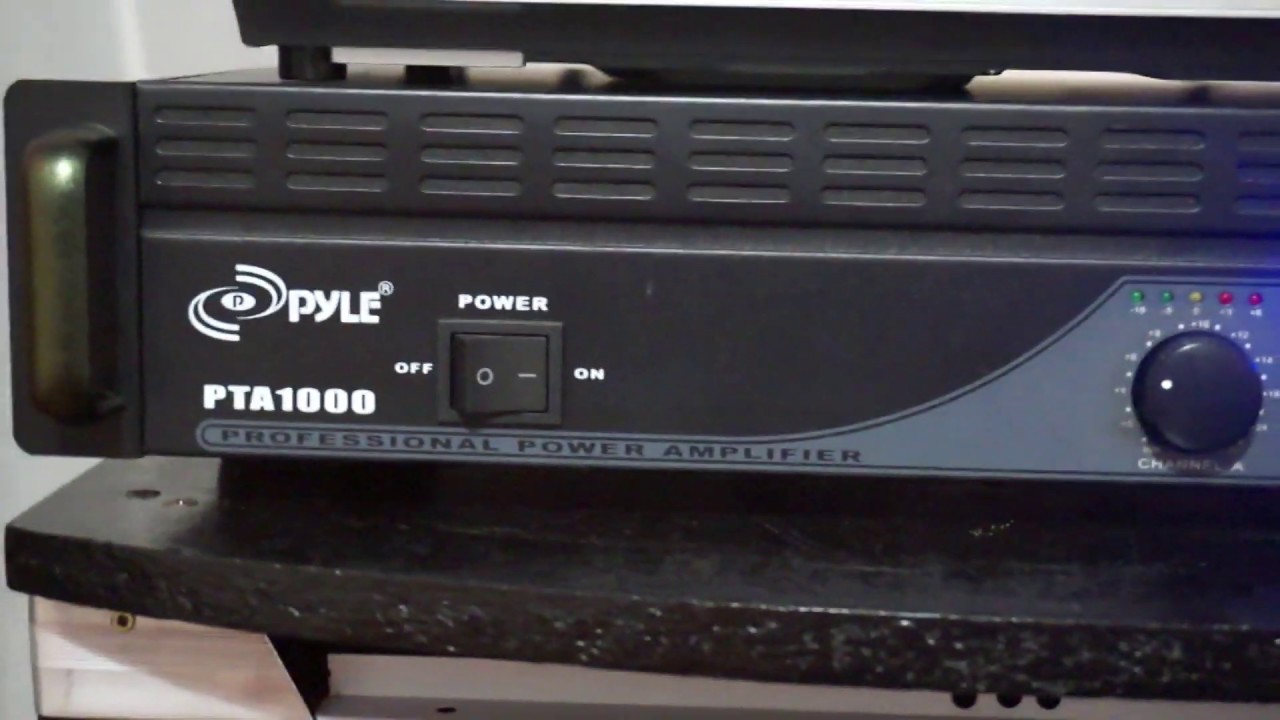 Американский стереоусилитель Pyle PTA 1000 - YouTube