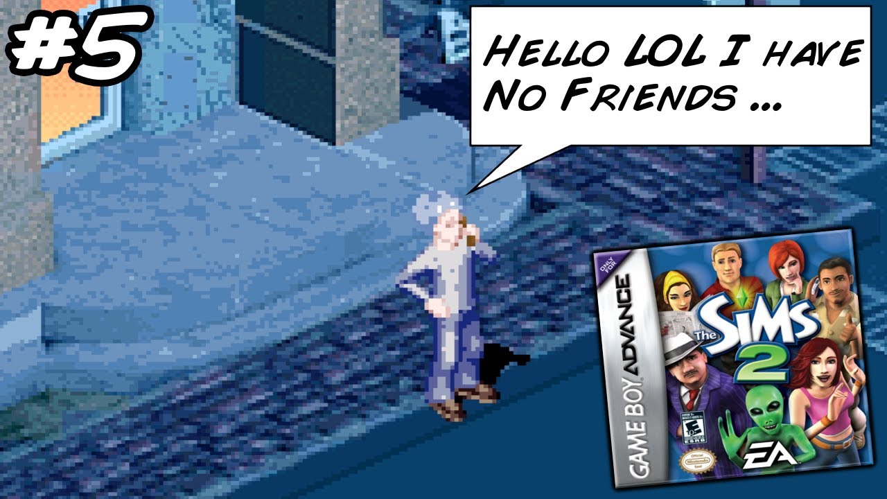 Roadblock - The Sims 2 GBA Part 5 - YouTube