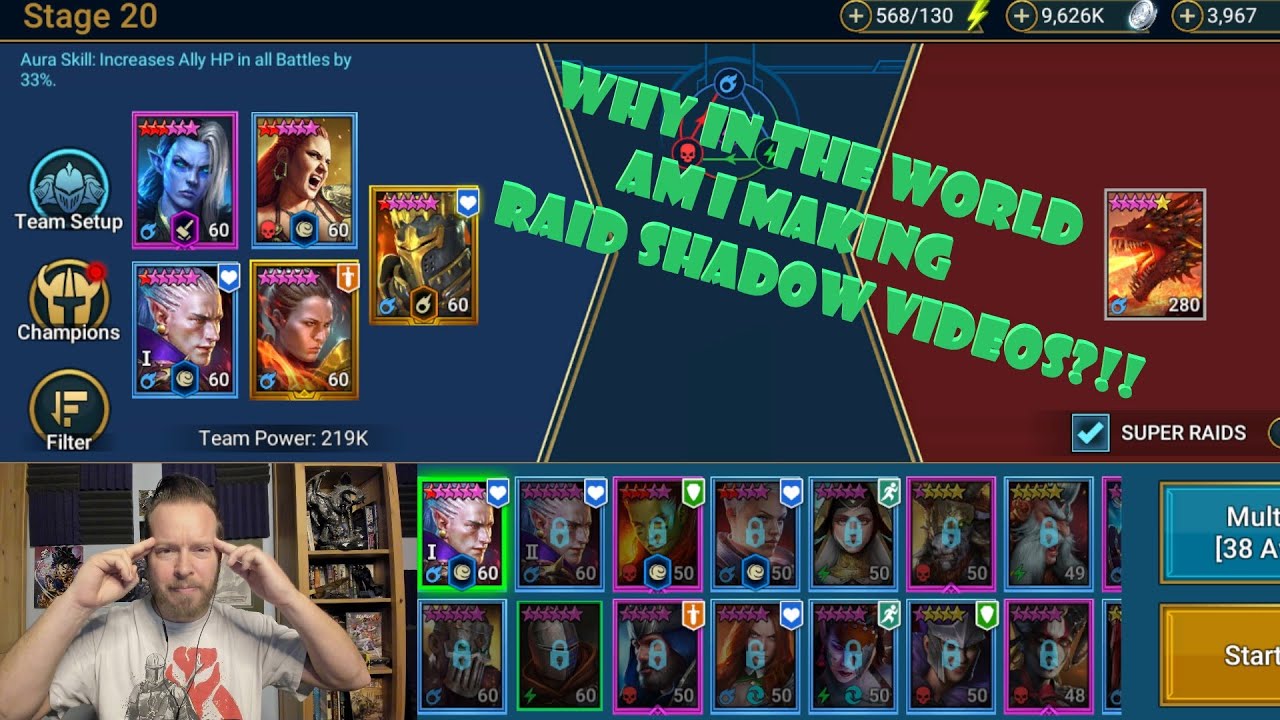 Why I'm making Raid Shadow Legends Videos - YouTube