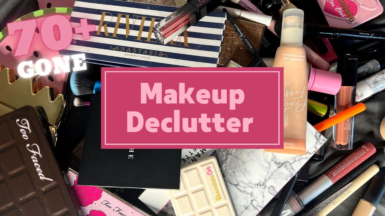 FULL Makeup Collection Declutter 2023 | So Many Products Gone! - YouTube
